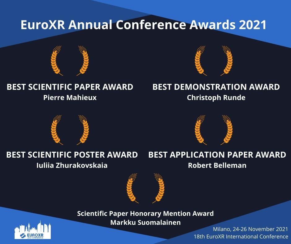 Conferences Awards | EuroXR